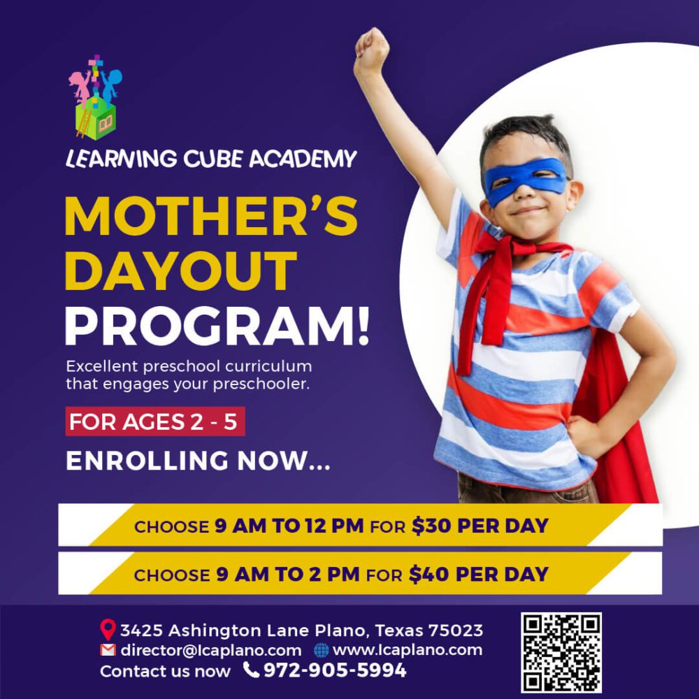Mother's Day Out Program - Learning Cube Academy | Best Preschool in ...